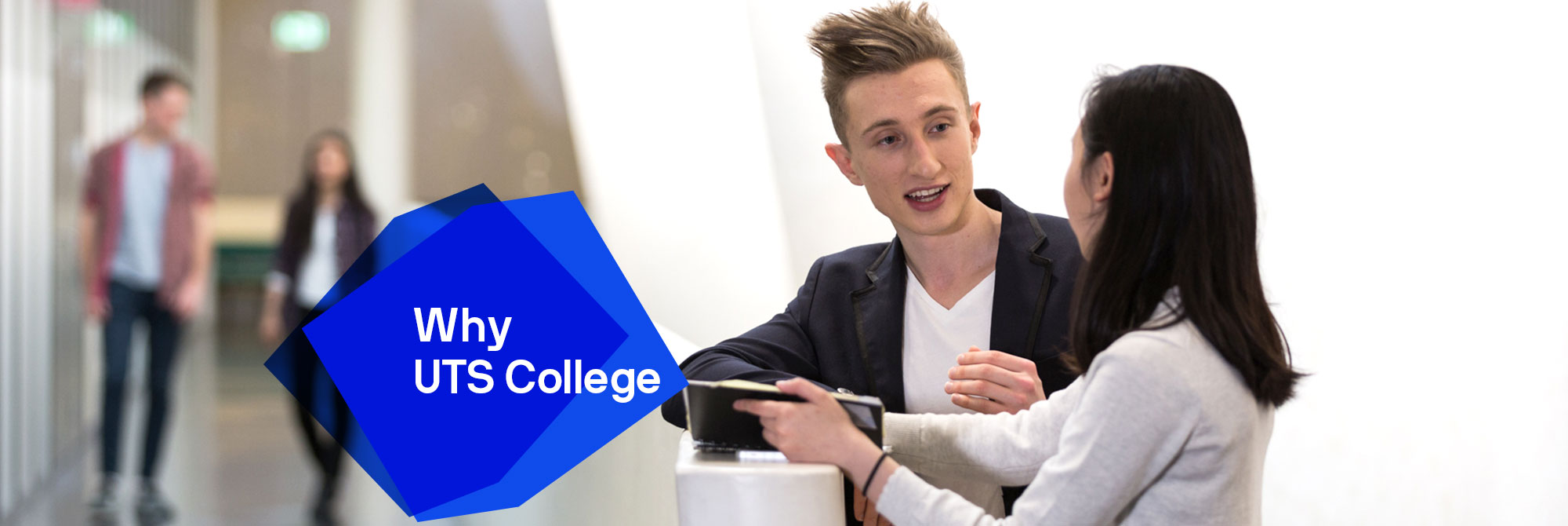 Your child has options | UTS College is their way to UTS | UTS College